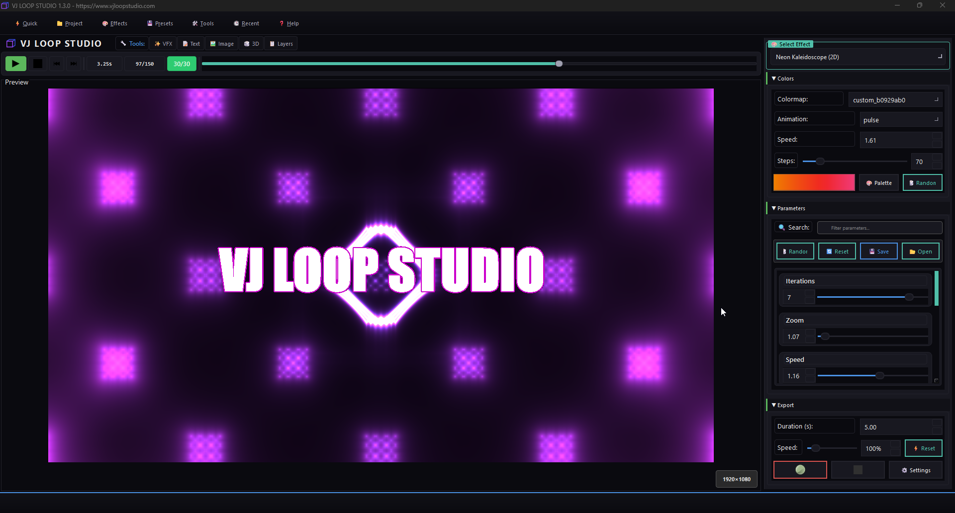Our Visual Gallery | VJ Loop Studio - LED Visuals & VJ Loops Generator