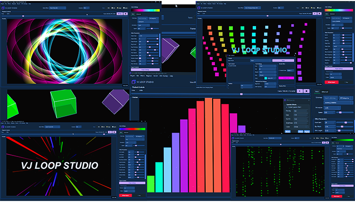 VJ Loop Studio: The Ultimate Visual Effects Generator for LED Walls & Live Performances | VJ ...